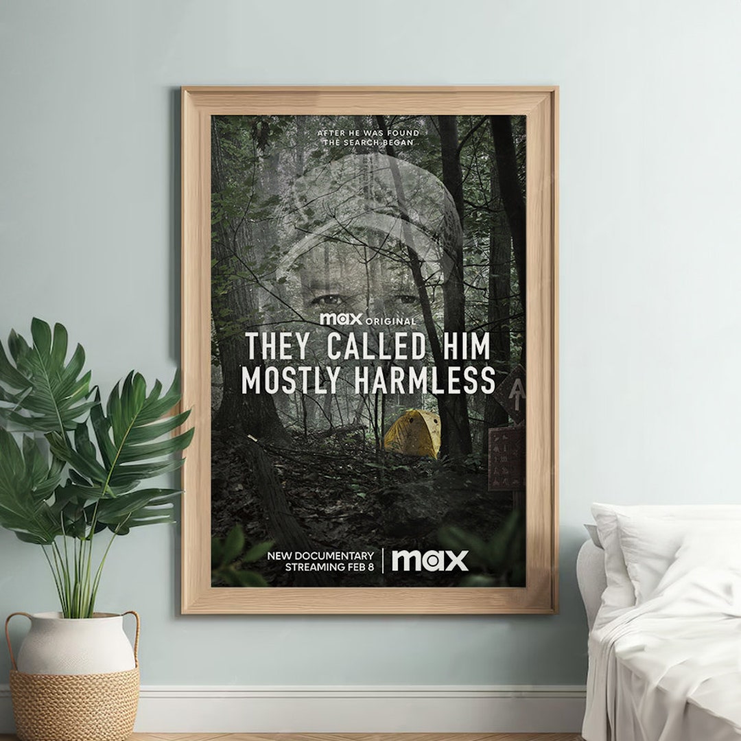 They Called Him Mostly Harmless Movie Poster,movie Art,home Decor,movie ...