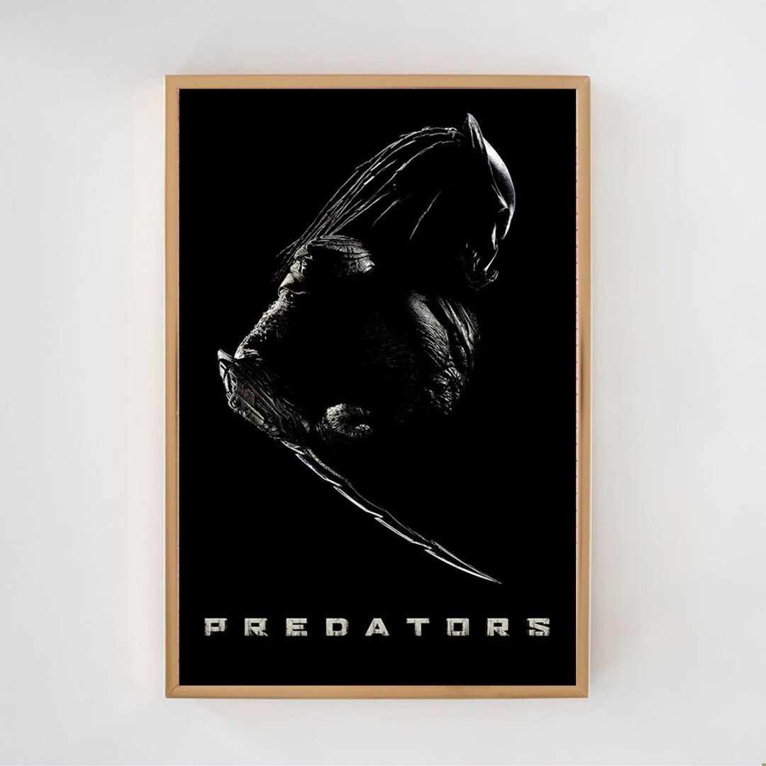 Predators Movie Poster, Wall Art, Home Decor, Movie Collectibles ...