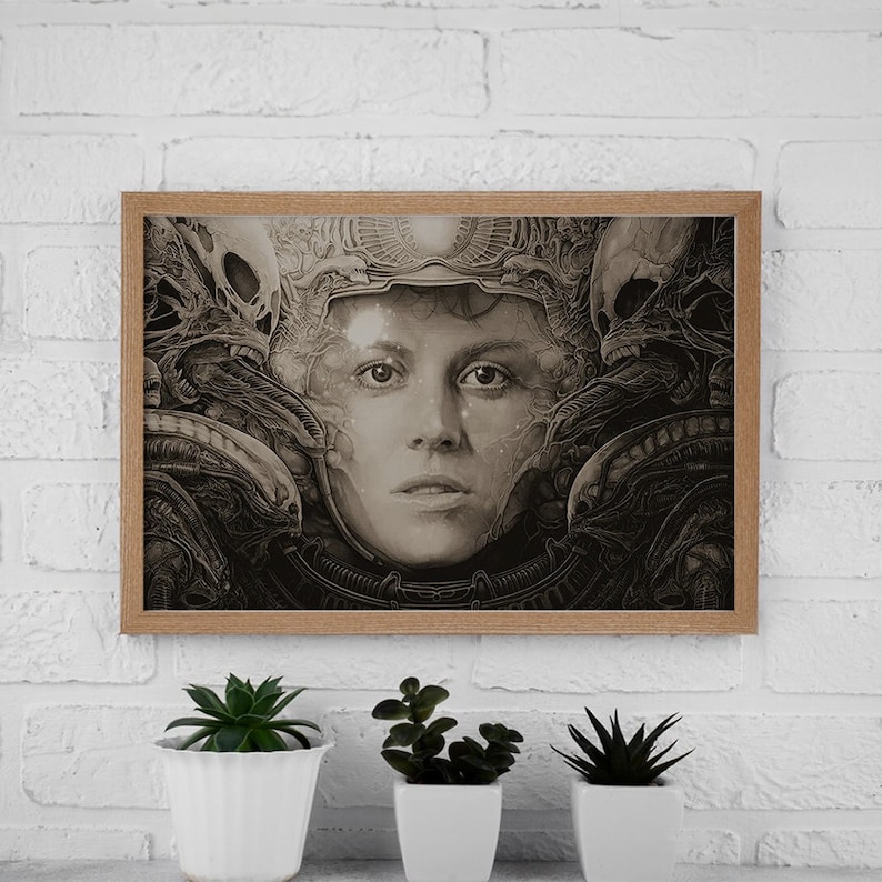 Gabz Art Show Alien and Star Wars Anchor New Exhibit Poster, Wall Art ...