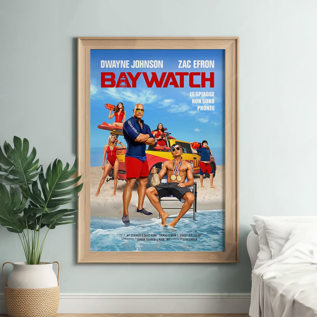 Baywatch Movie Poster,movie Art,home Decor,movie Collectibles,poster ...