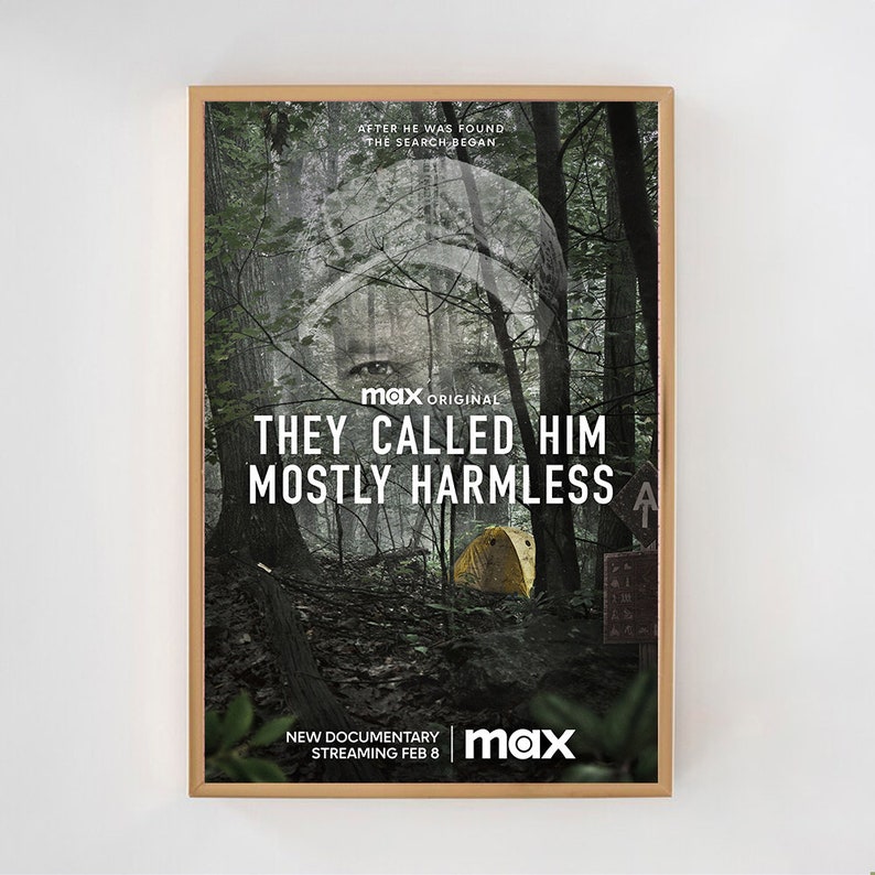 They Called Him Mostly Harmless Movie Poster,movie Art,home Decor,movie ...