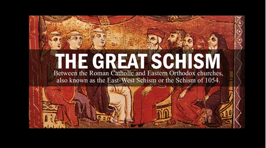 The Great Schism - Introduction - Etsy