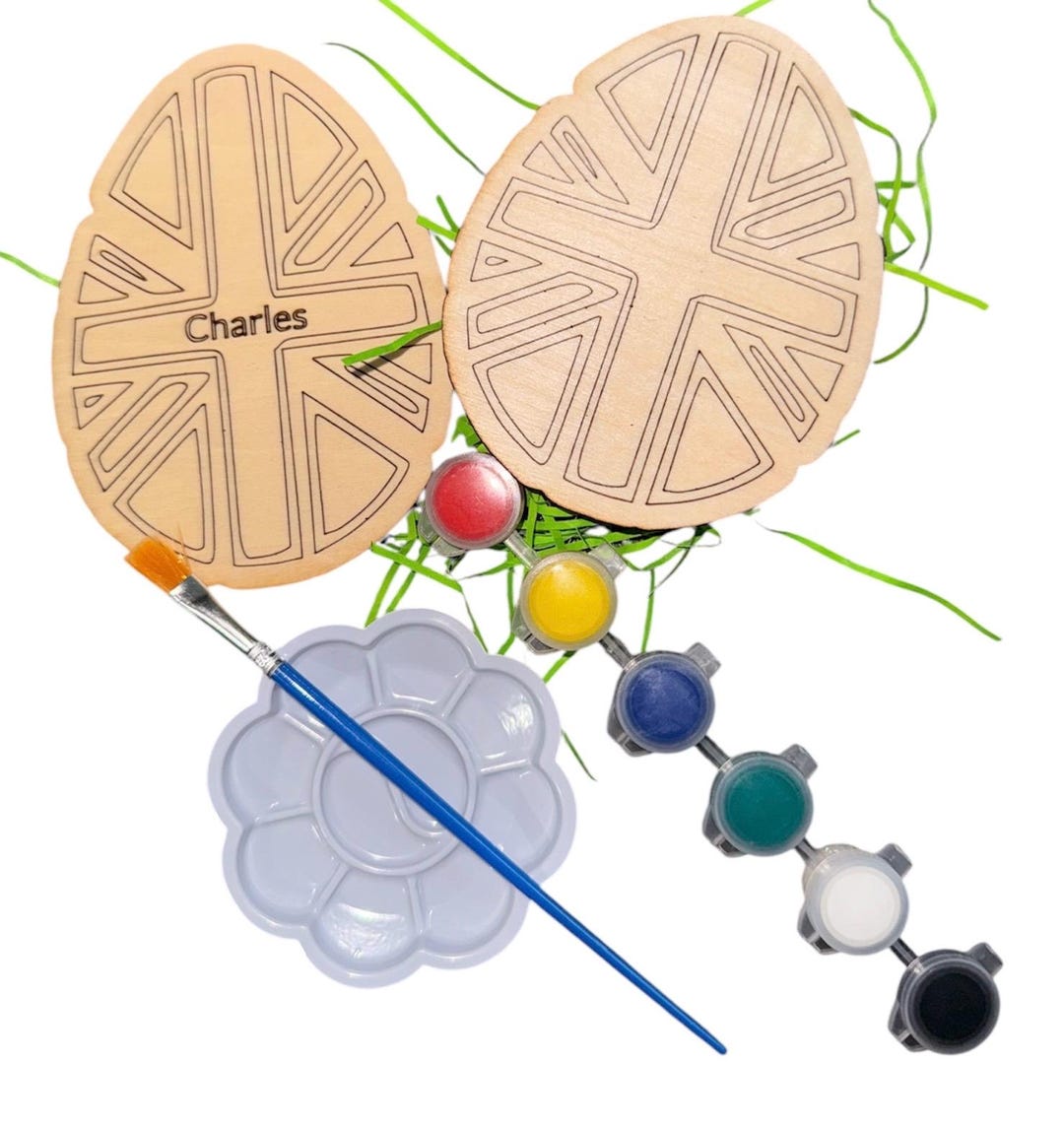 Easter Egg Union Jack Theme Paint Kits - Etsy
