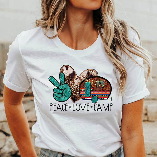 Peace Love Camp - Etsy
