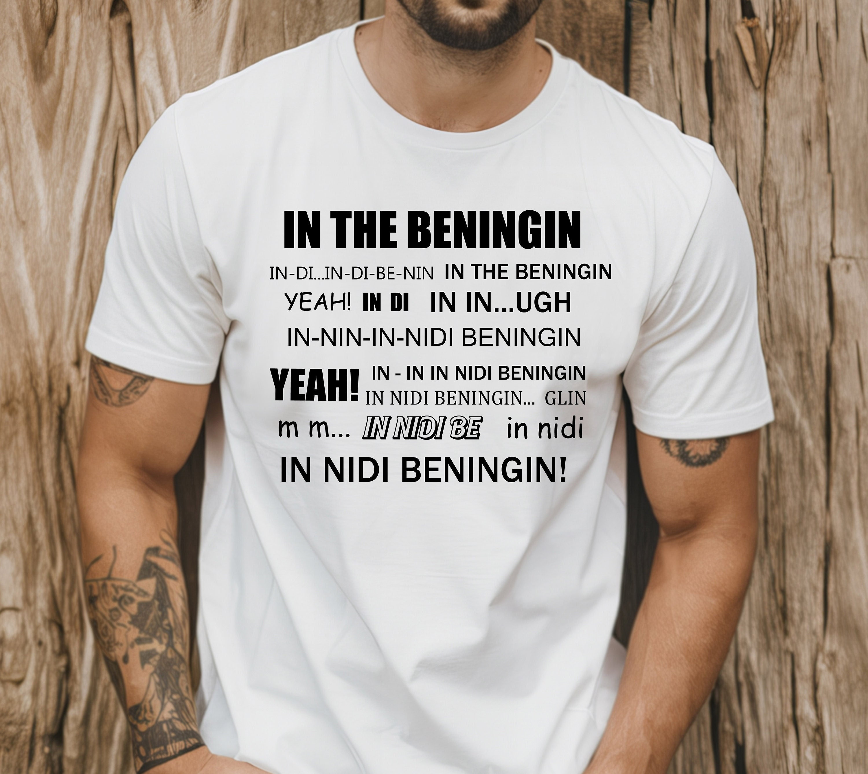 In the Beningin Shirt, Funny T-shirt, in the Beginning Shirt, Boring T ...