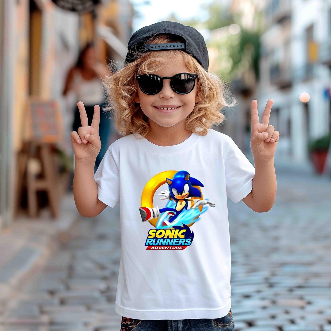 Custom Sonic Birthday Shirt, Sonic Birthday Boy Shirt, Sonic Birthday ...