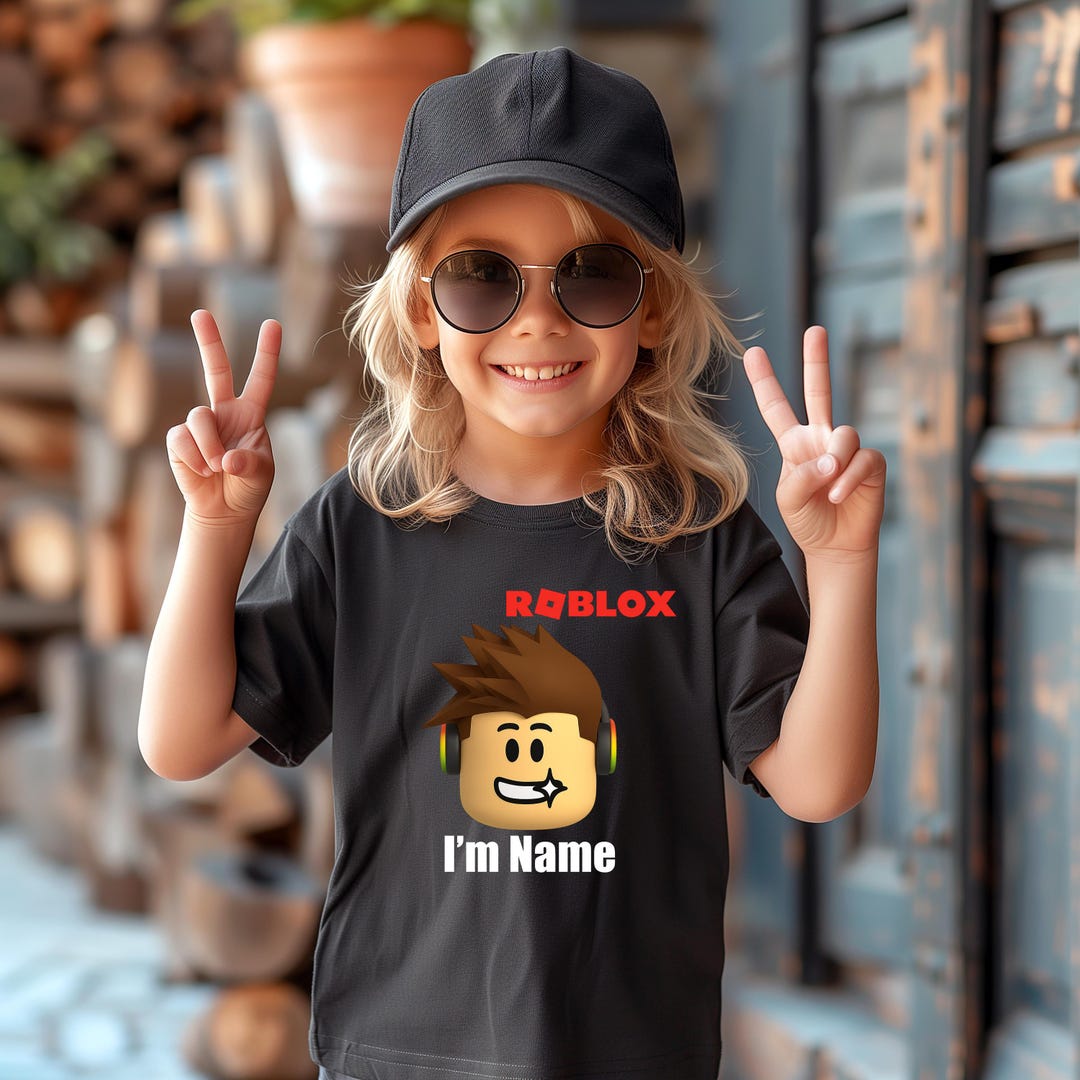 Custom Robot Shirt: Game Blox Birthday Party Tee - Etsy