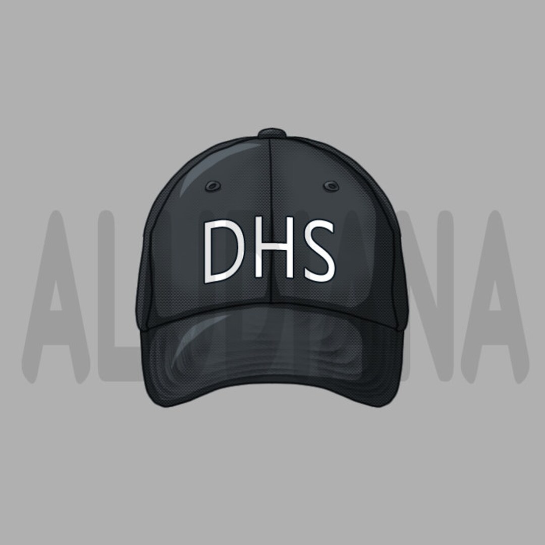 DHS Agent Parody Hat Vtuber Digital Item Asset for Streaming PNG ...