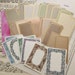 32 Vintage Style Labels and Frames Starter Pack for Journaling ...