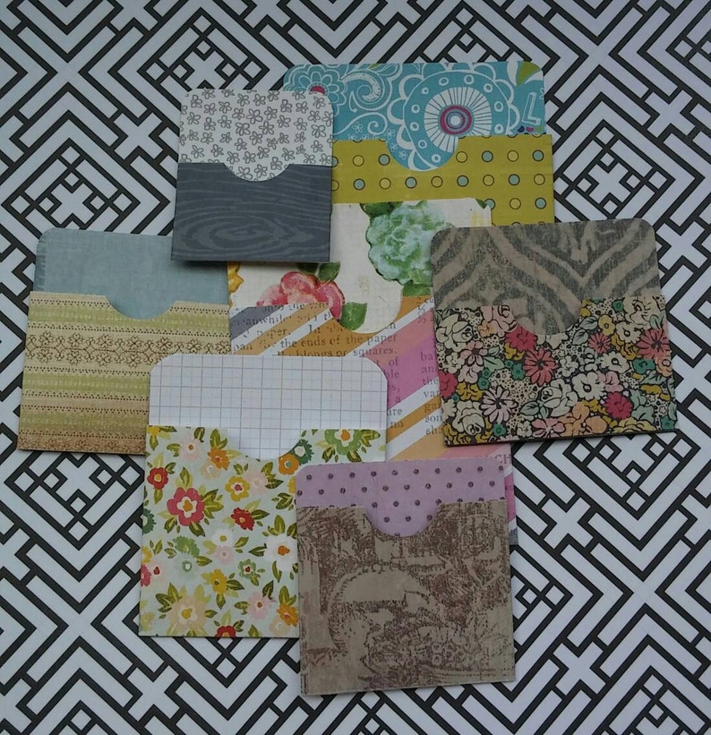 Library Pockets Fun Pack 8 Count - Etsy