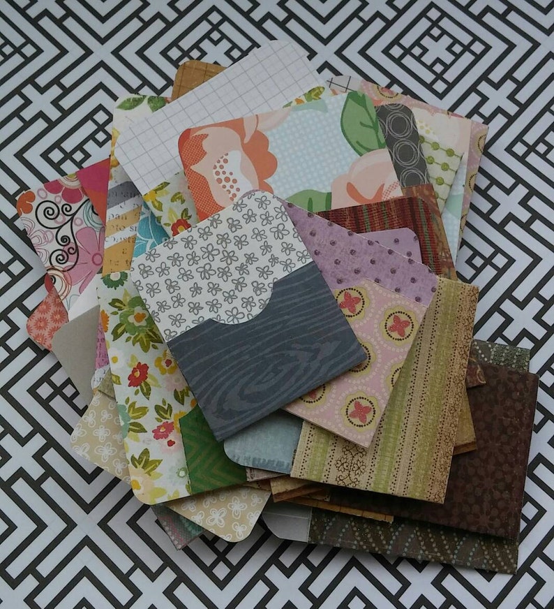 Library Pockets Fun Pack 8 Count - Etsy