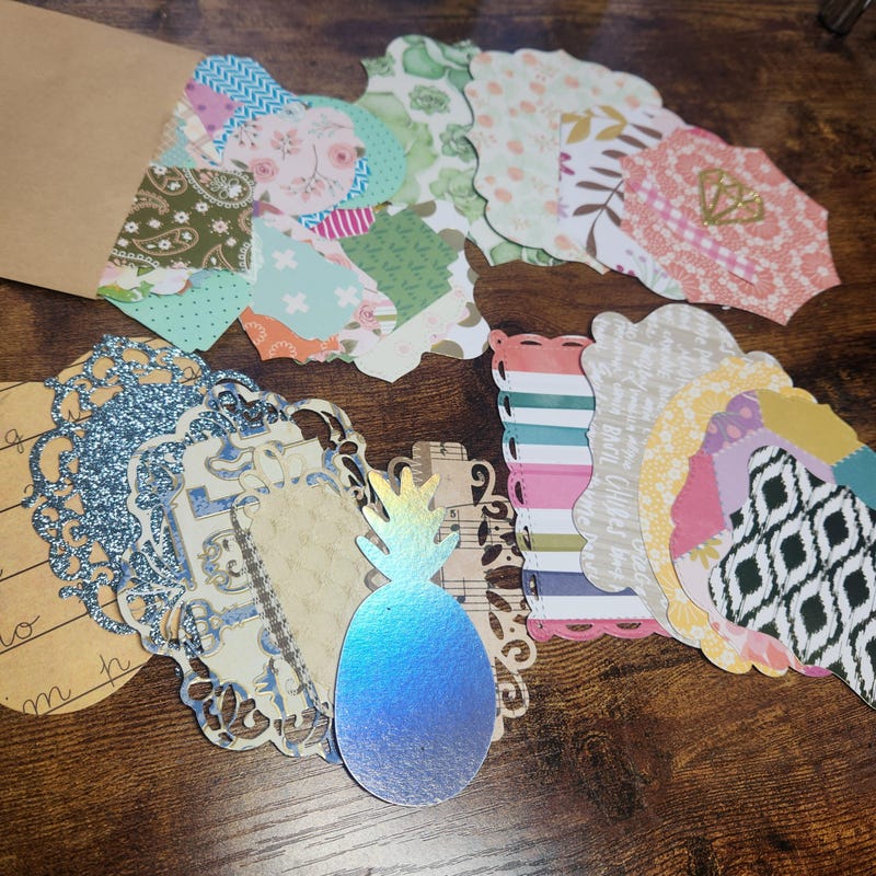 Scrapbook Die Cuts - Etsy