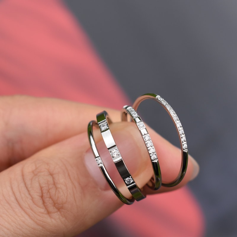 Women Silver Ring Sets - Etsy