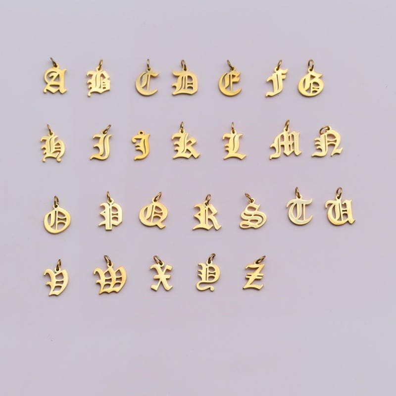 Gold Capital D Necklace - Etsy