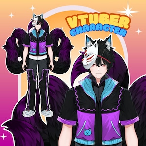 CUSTOM Vtuber Model Free Commercial Use, Vtuber Character, Live 2D ...