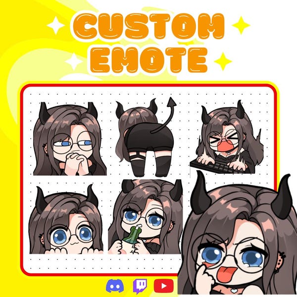 Custom Animated Emotes, Custom GIF Emotes, Sub Emotes for Your Twitch ...