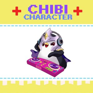 CUSTOM CHIBI, Cartoon, Fanart, Original Character Anime Pngtuber ...