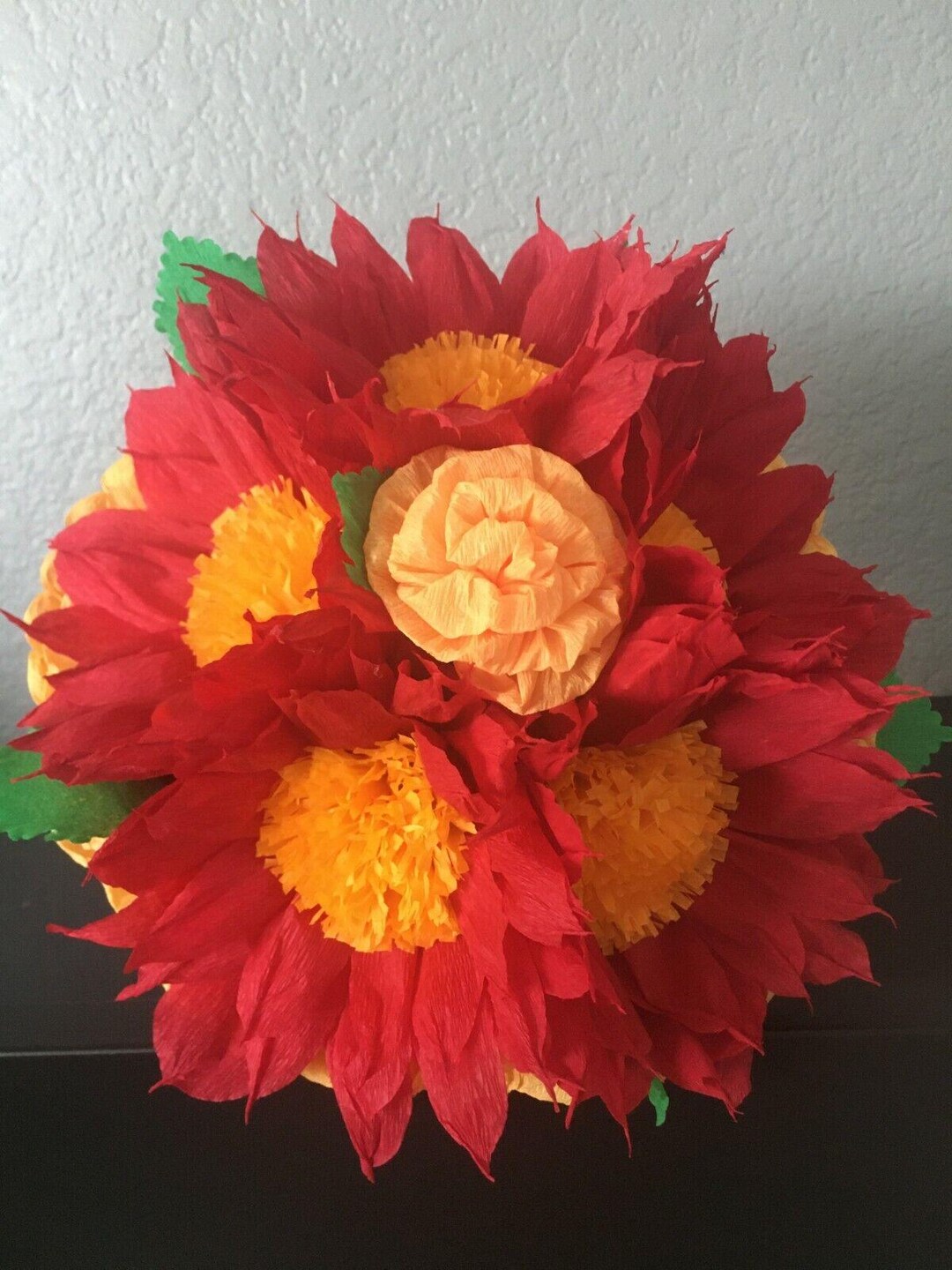 Mexican Crepe Paper Flowers Bouquet . "we Make Special Orders" - Etsy