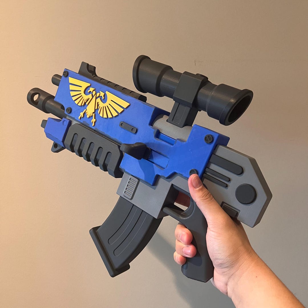Warhammer 40k Cawl-ii Bolter-gun-cosplay-not-weapon - Etsy