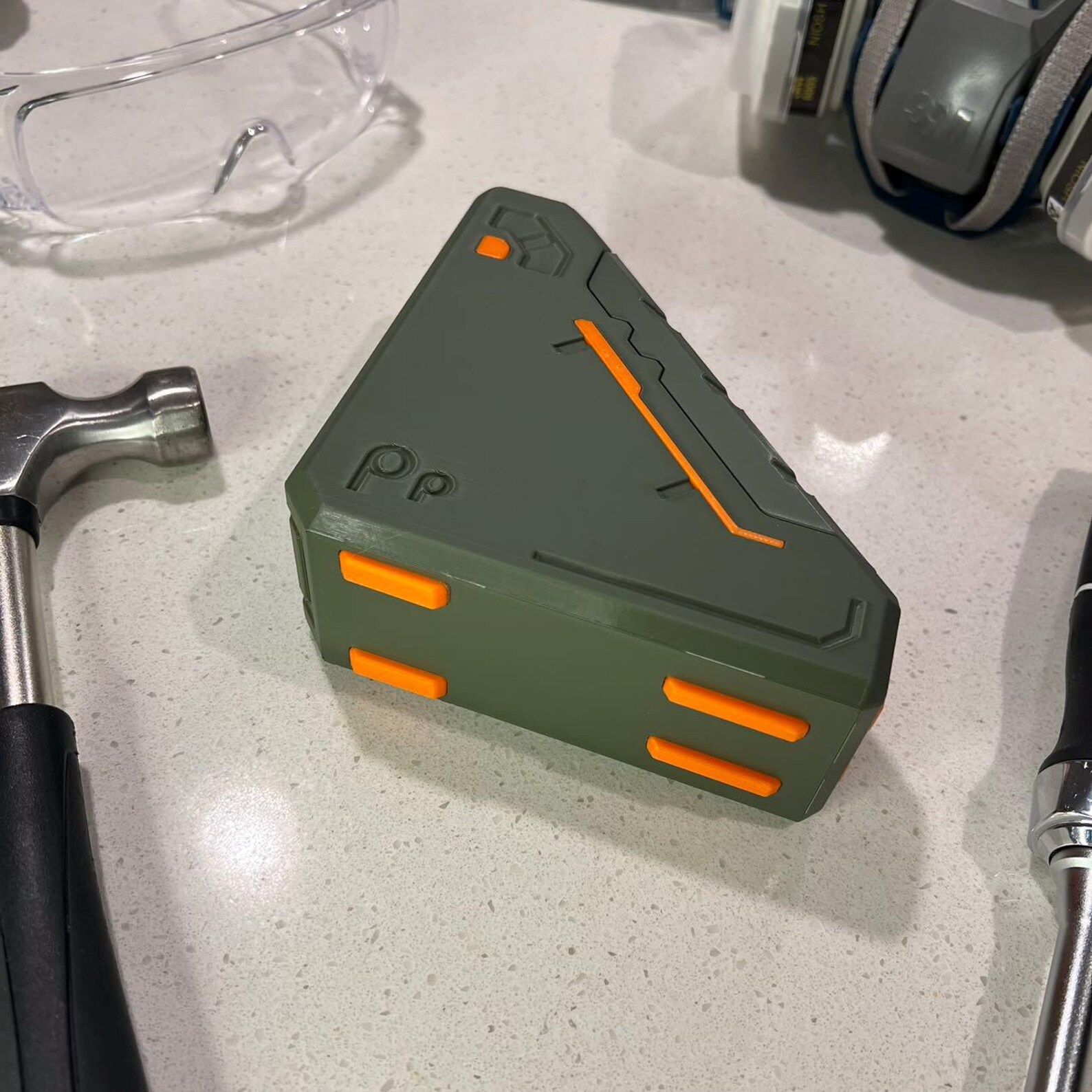 Tactical Lunch Box, Rugged-surface Case, Sandwich Box, Storage Box Mini ...