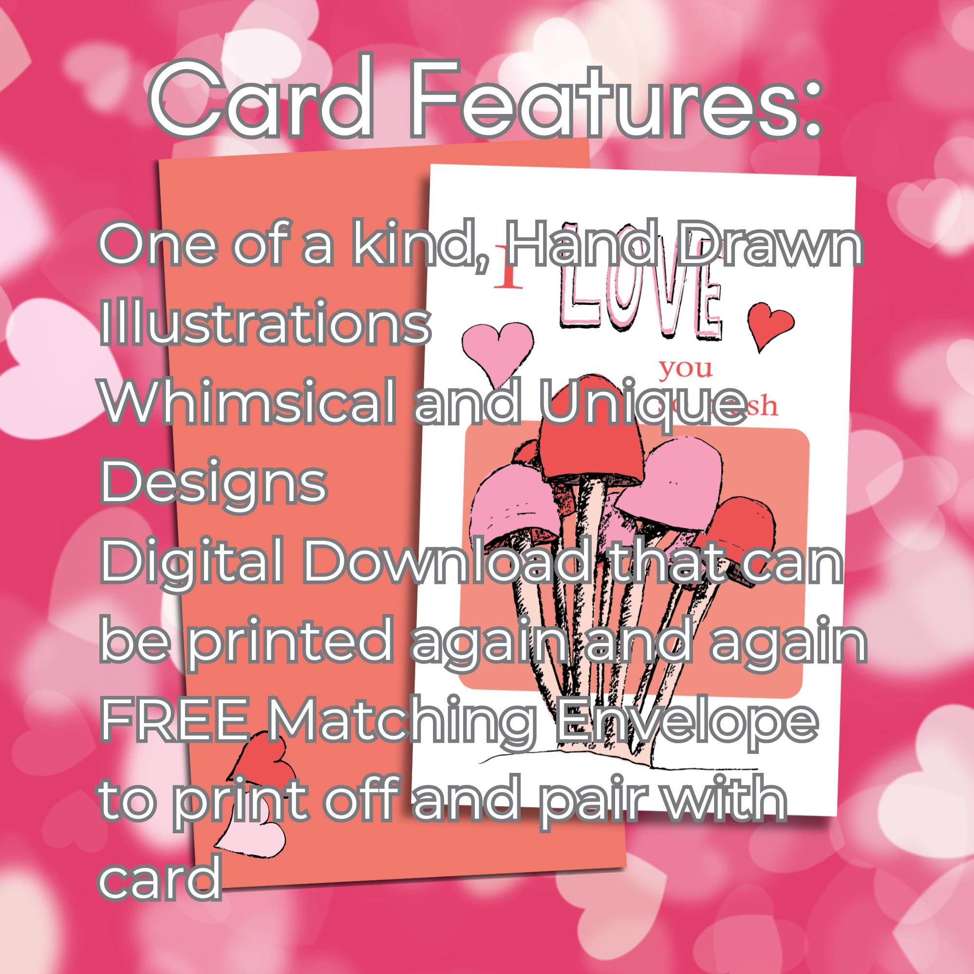 Printable Valentine's Day Card, Print at Home Valentine's Day, Card for ...