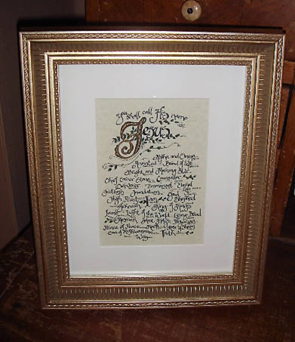 The Names of Jesus: Alpha & Omega,king of Kings, Bread of Lifecolor ...