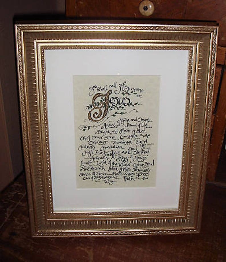 The Names of Jesus: Alpha & Omega,king of Kings, Bread of Life--color ...