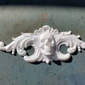 Skull Furniture/wall Applique - Etsy