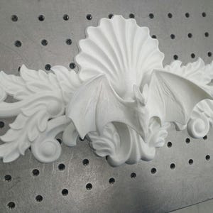 Bat Applique / Onlay - Furniture or Wall Accent - White - Etsy