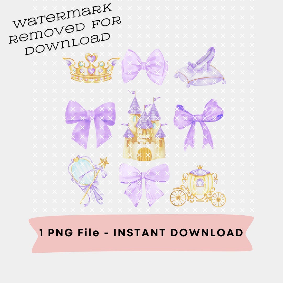 Princess Coquette PNG Purple Princess Coquette Princess Watercolor ...