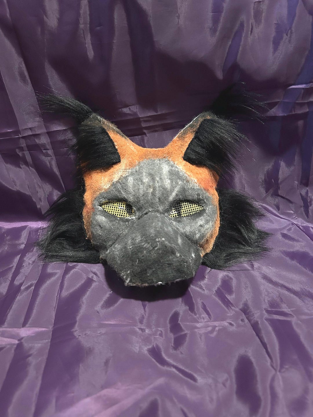 Cross Fox Therian Cat Mask Premade - Etsy