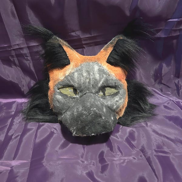 Cross Fox Therian Mask - Etsy