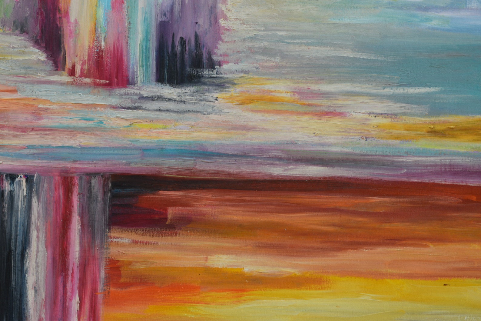 Abstract Movement Art Painting Original Texture Wall Art - Etsy