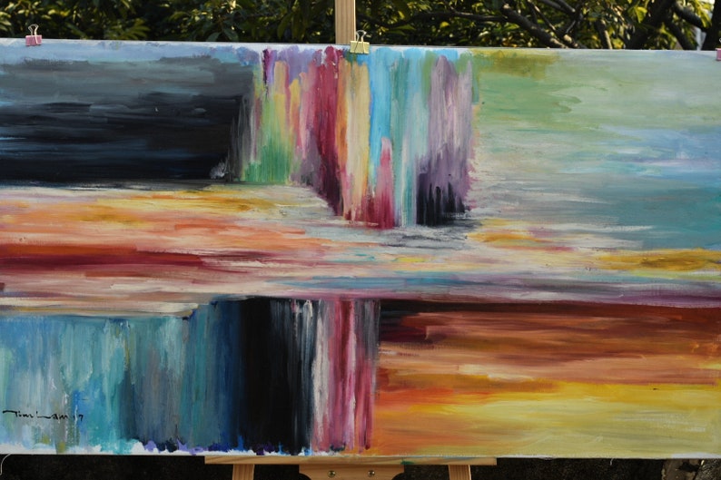 Abstract Movement Art Painting Original Texture Wall Art - Etsy