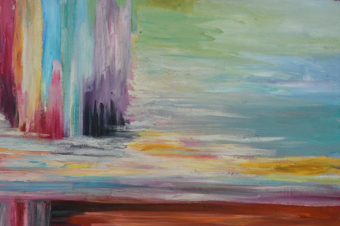 Abstract Movement Art Painting Original Texture Wall Art - Etsy