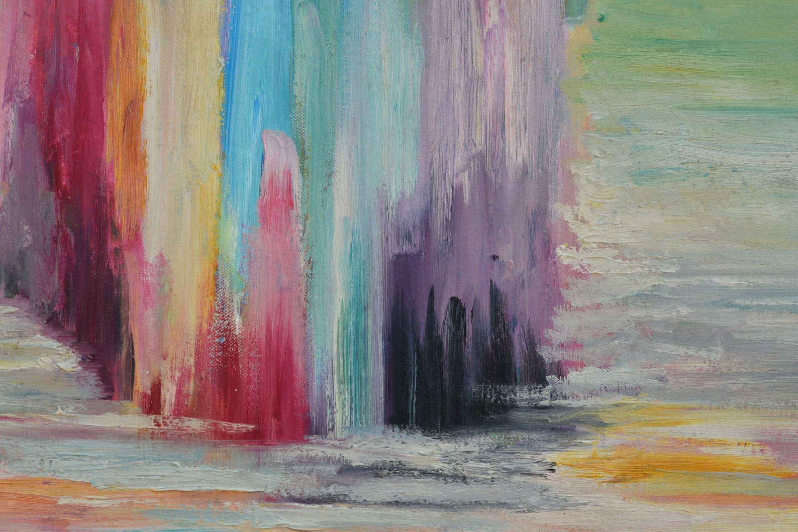 Abstract Movement Art Painting Original Texture Wall Art - Etsy