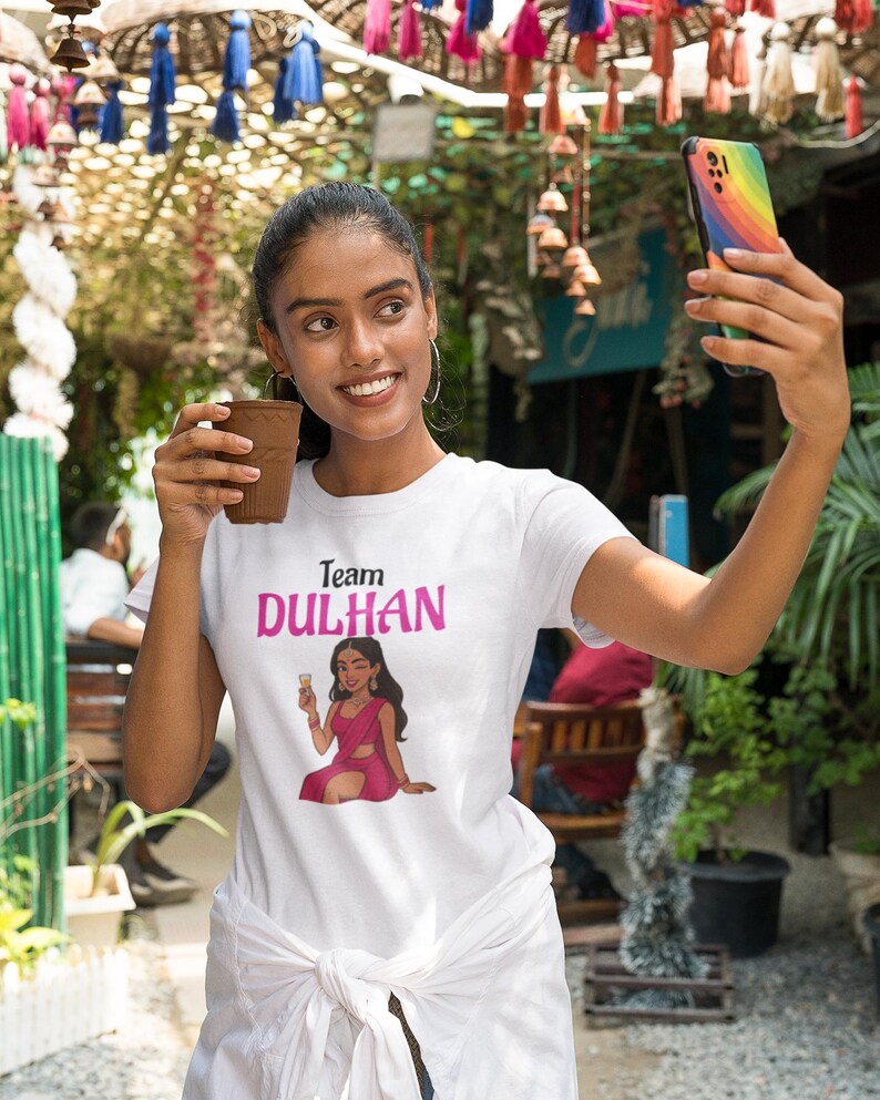 Team Dulhan Tshirt, Desi Bride, Bridesmaid Squad Tshirt, Indian Bride ...