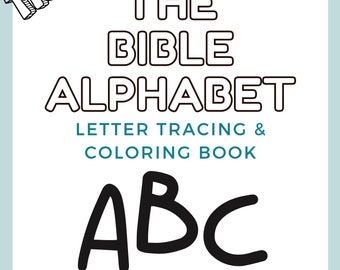 Alphabet ABC Scripture Tracing Cards, Bible Verse Activity, Homeschool ...