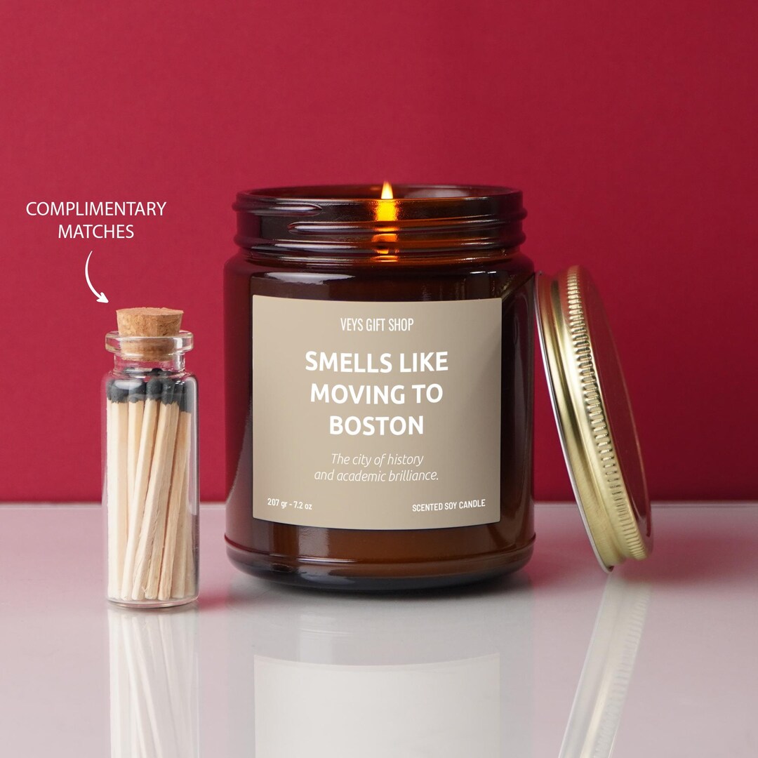 Smells Like Moving to Boston Candle - History and Academic Brilliance ...