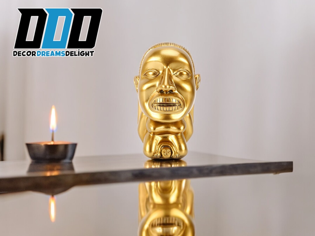 Sculpture Figurine Resin Office Desk Ornaments Living Room Statue Home ...