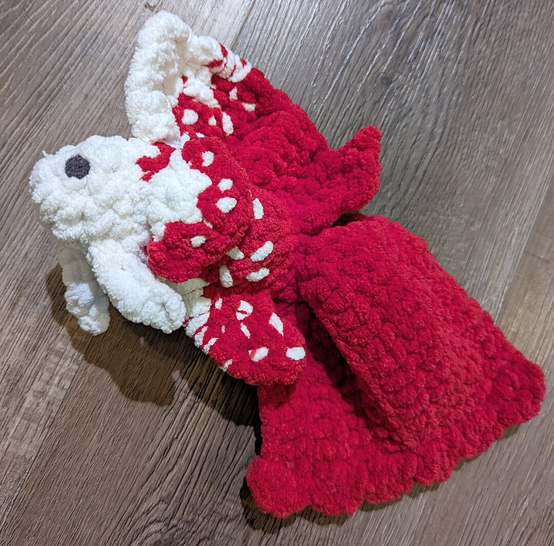 Crochet - Amigurumi Betta Fish - Plush Stuffy - Red and White - Etsy