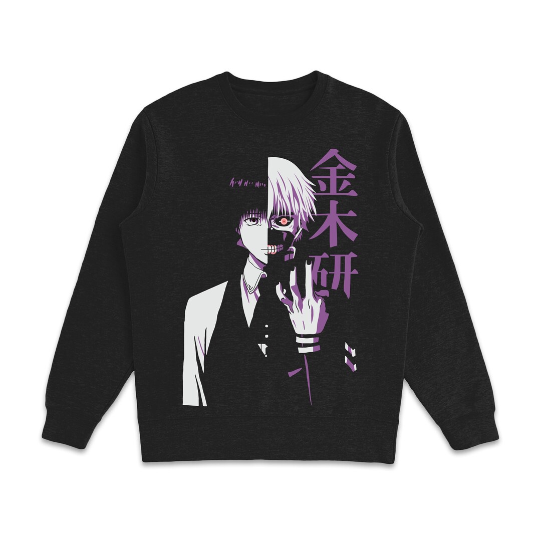 Tokyo Ghoul Anime Shirt and Sweatshirt, Graphic Anime Unisex Apparel ...