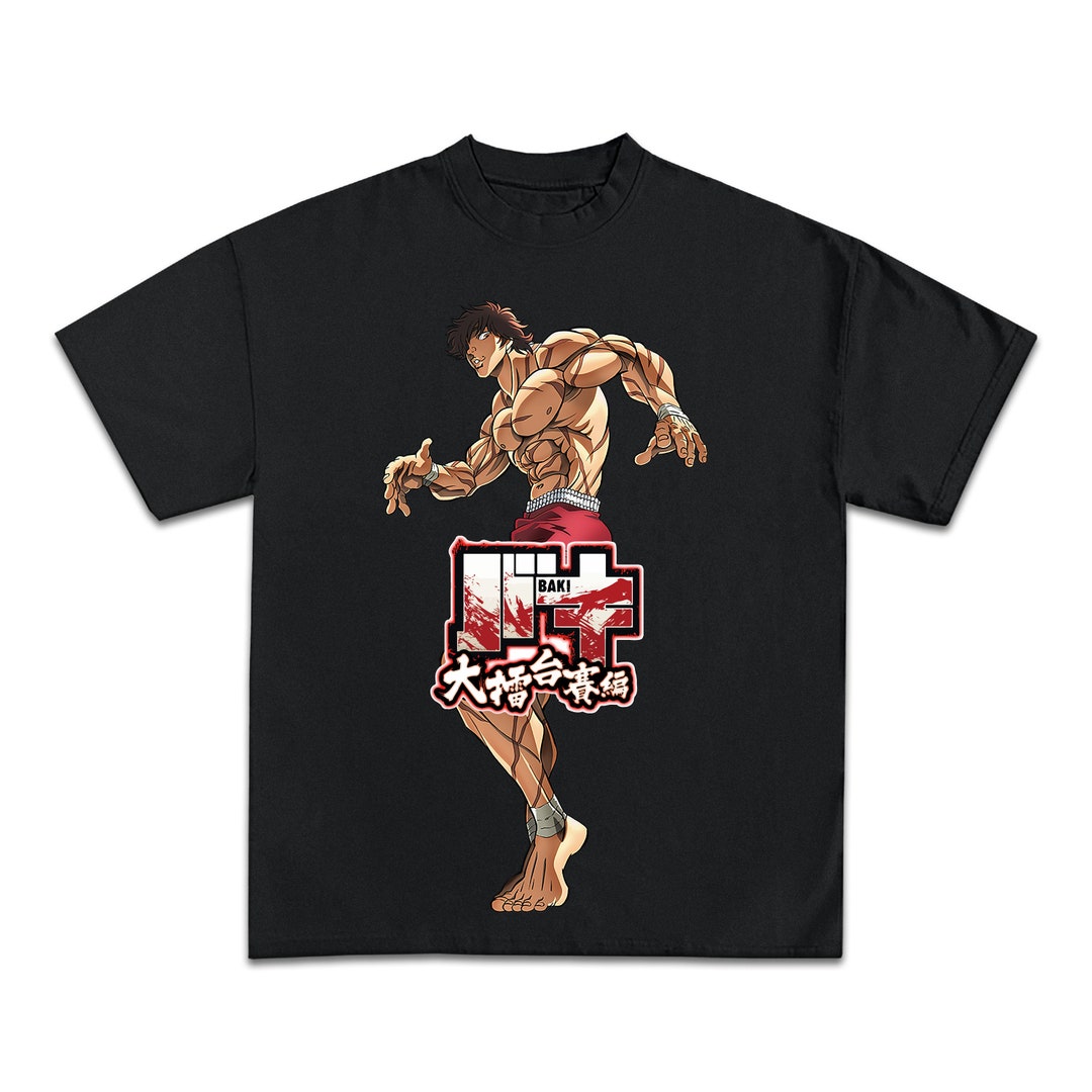 Baki the Grappler Anime Shirt, Graphic Anime Unisex Shirt, Anime Lovers ...