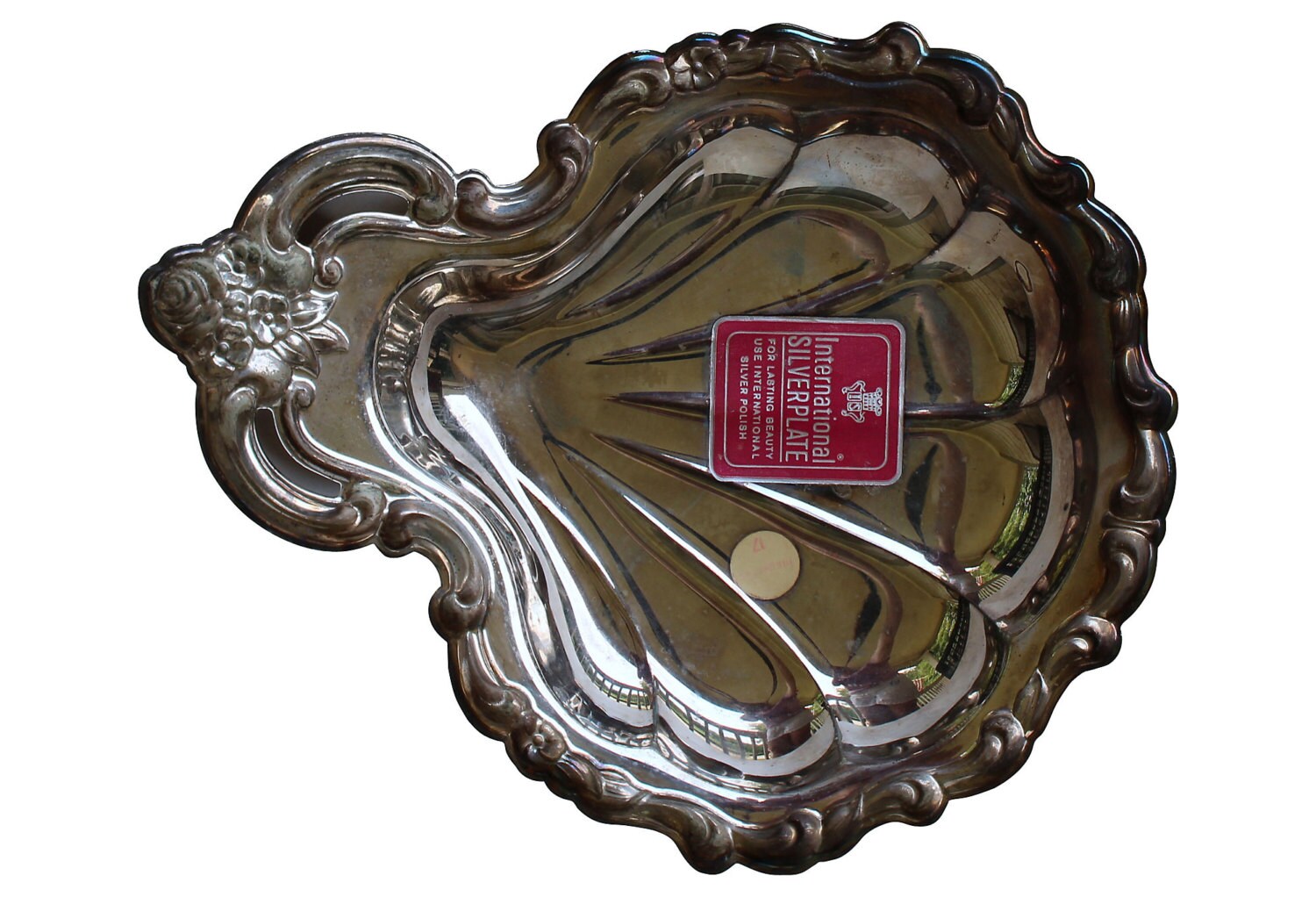 Ornate Silver Plate Shell Dish - Etsy
