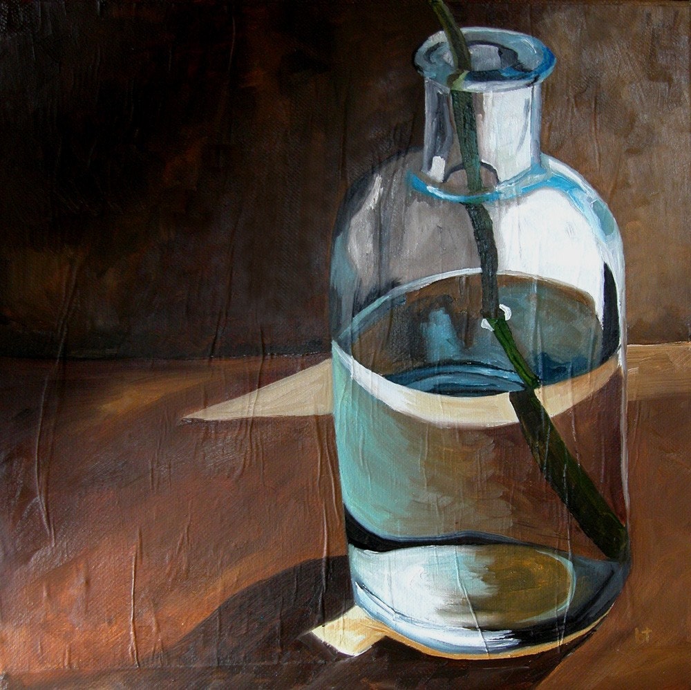 Print - Shadow Stem - Print of Original Painting - Etsy