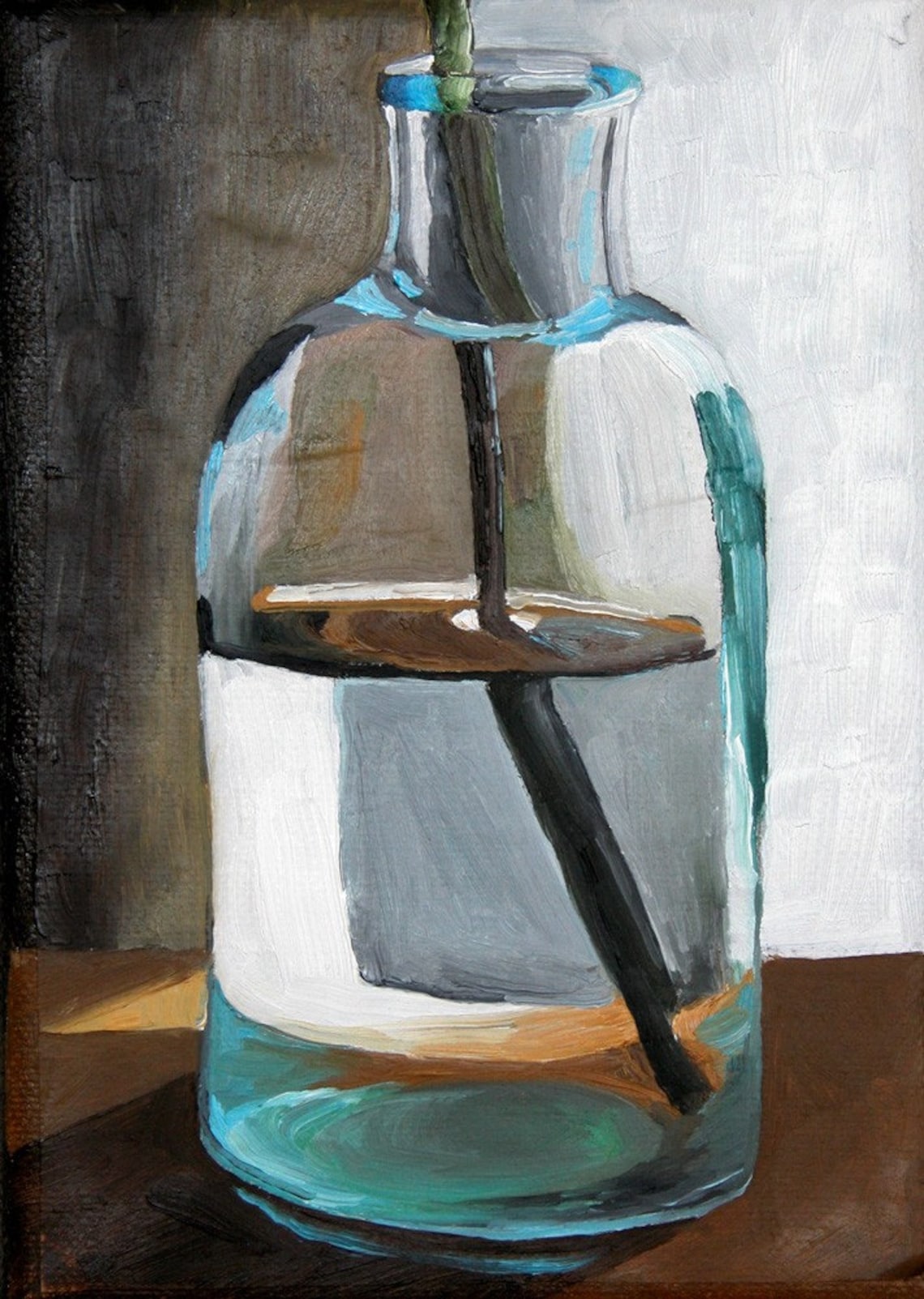 Glass Jar Painting Still Life Print 8.5 X 11 Fine Art Print of Original ...