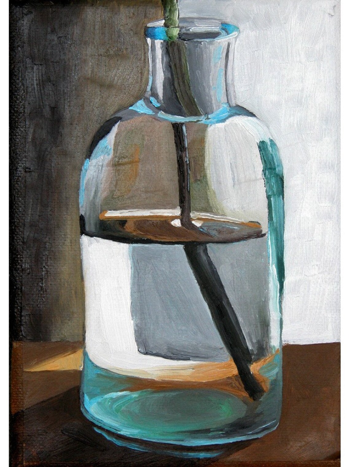 Glass Jar Painting Still Life Print 8.5 X 11 Fine Art Print of Original ...