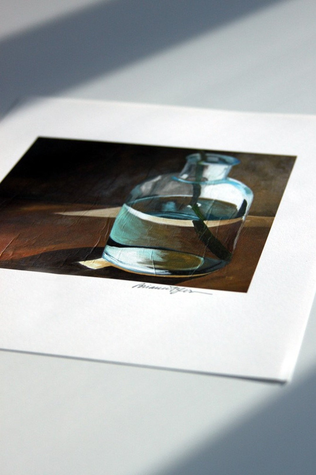 Print - Shadow Stem - Print of Original Painting - Etsy