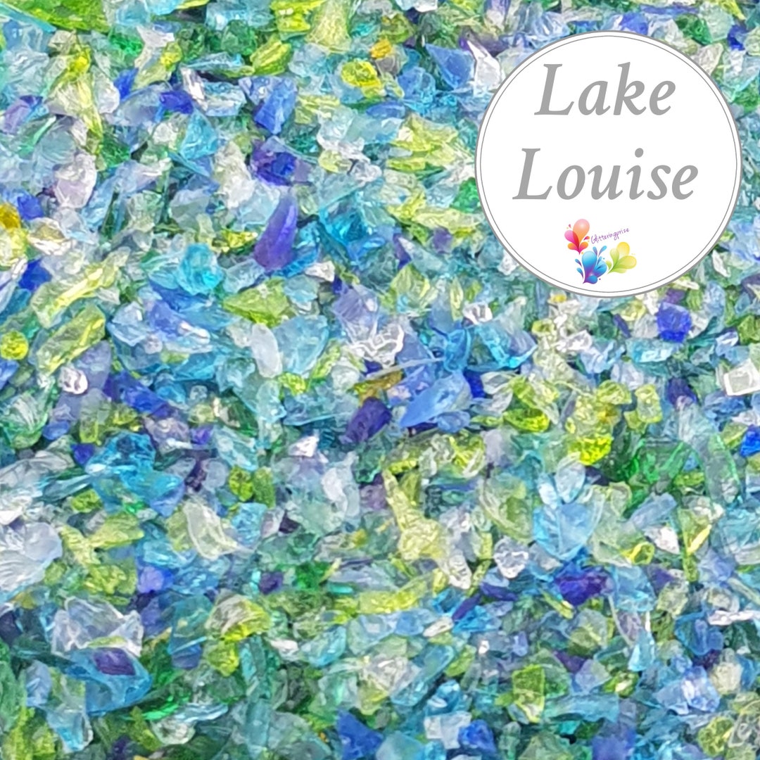 K0 Lampwork Frit Blend LAKE LOUISE, Fine Blend Coe 96, Glass Supply ...
