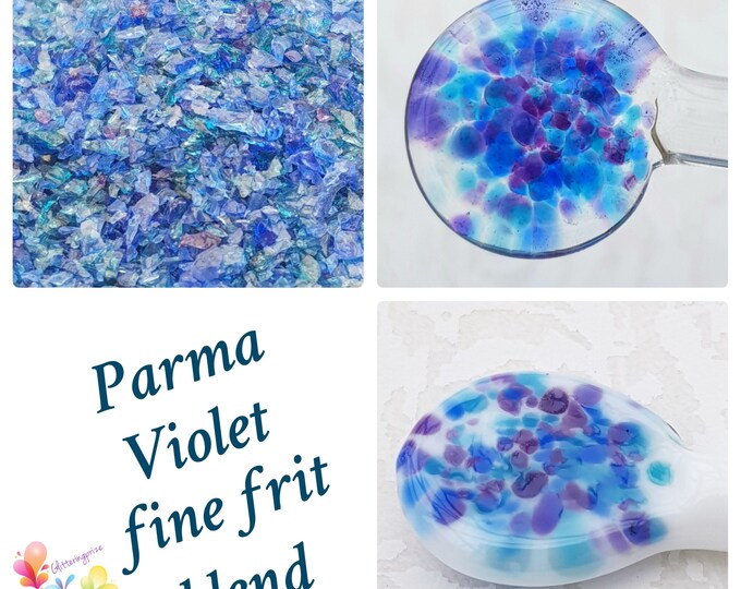 Peruvian Violet Frit Blend COE 96 - Etsy